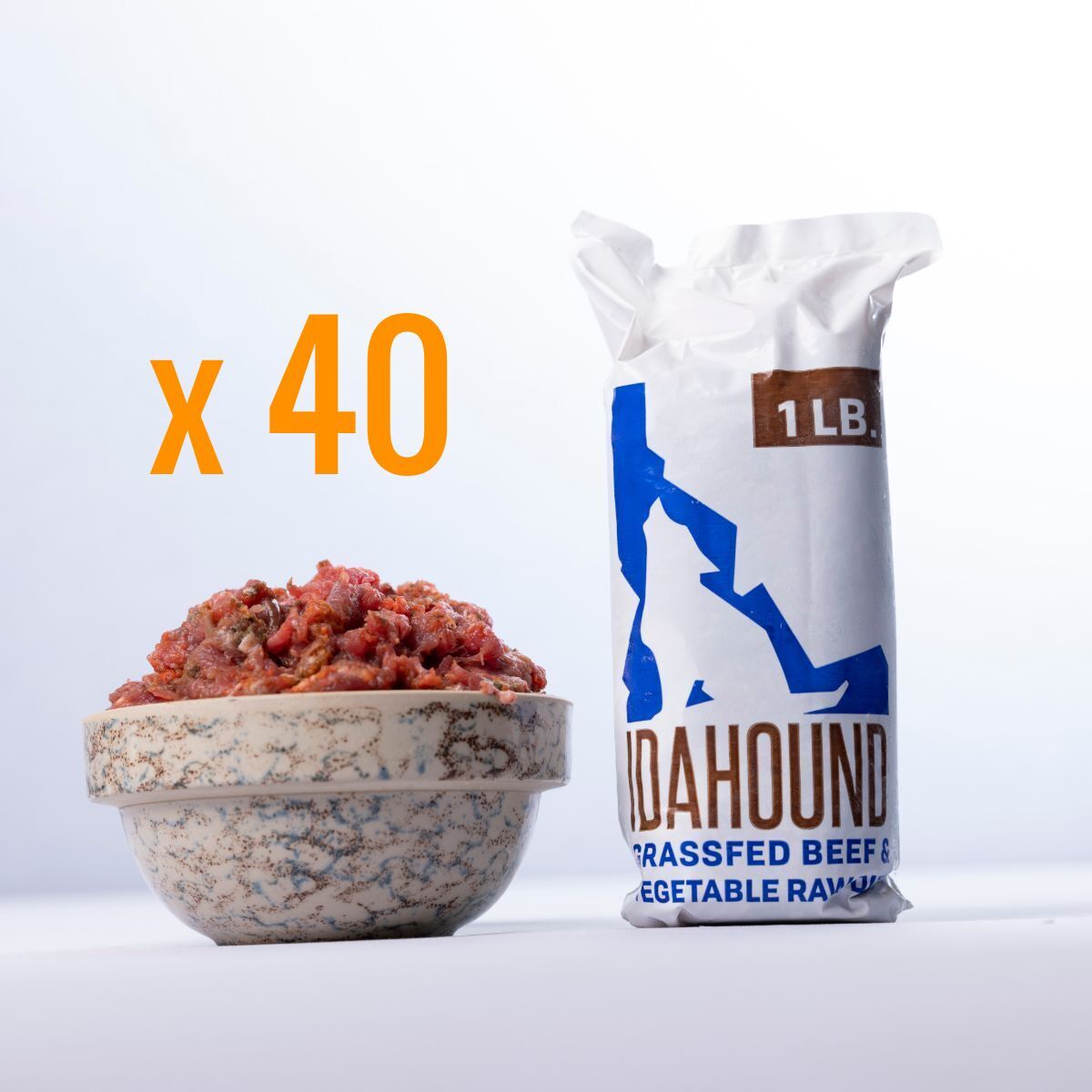 Beef & Vegetable Raw Dog Food (40 lbs.)